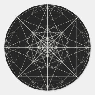 Sacred Geometry Stickers | Zazzle