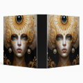 Third Eye Goddess Fantasy Art 3 Ring Binder | Zazzle