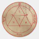 Third Pentacle of Mars Classic Round Sticker | Zazzle