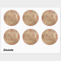 Third Pentacle of Mars Classic Round Sticker | Zazzle