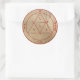 Third Pentacle of Mars Classic Round Sticker | Zazzle