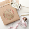 Third Pentacle of Mars Classic Round Sticker | Zazzle