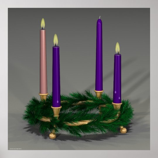 Third Week Of Advent Poster Zazzle third-week-of-advent-poster-zazzle