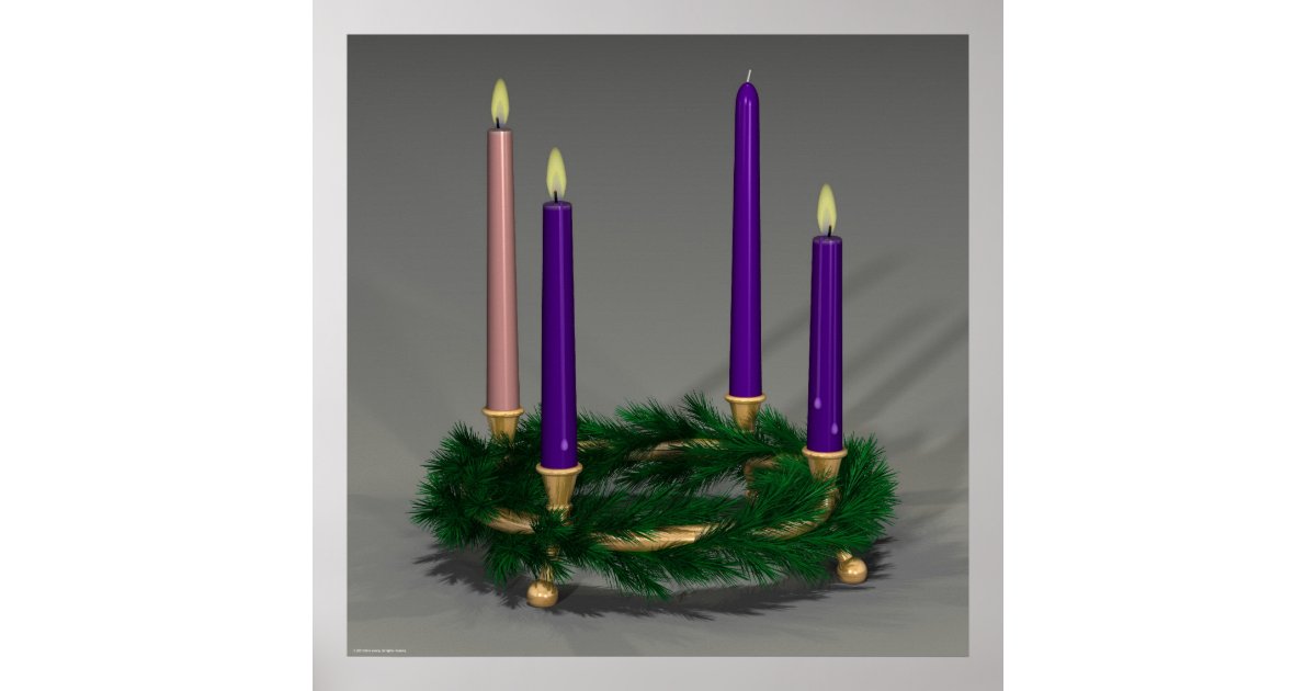 Third Week of Advent Poster | Zazzle