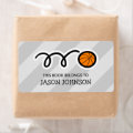 This book belongs to basketball bookplate labels | Zazzle