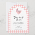 This Chick Is One 1st Birthday Photo Invitation | Zazzle