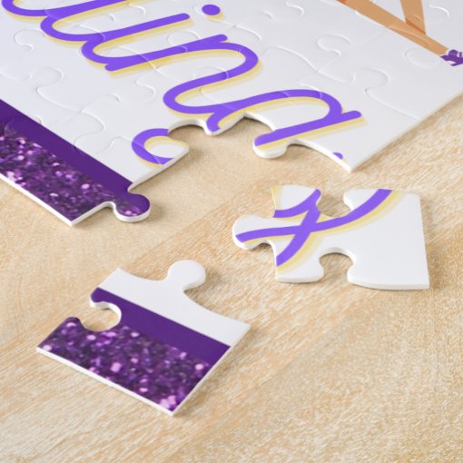 This Girl Loves Cheerleading Jigsaw Puzzle | Zazzle