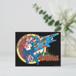 This is a job for... Superman Postcard | Zazzle
