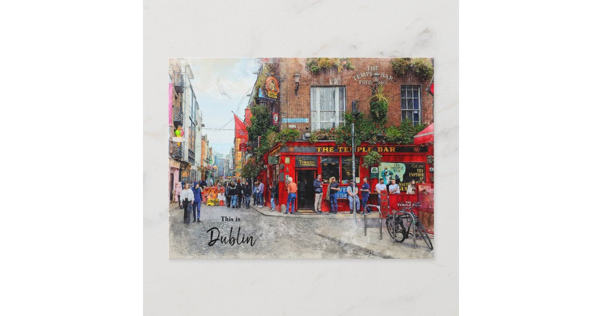 This is Dublin-Ireland Postcard | Zazzle