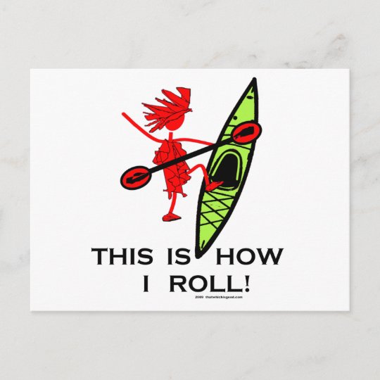 This Is How I Roll Postcard | Zazzle.com