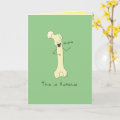 This is Humerus - Funny Bone Pun Greeting Card | Zazzle