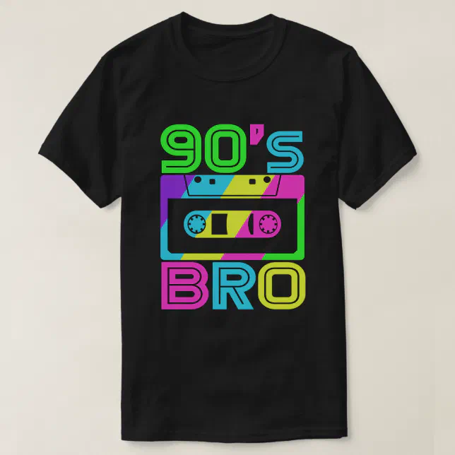 This Is My 90s Bro Tee 80's 90's Party | Zazzle