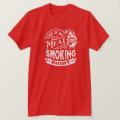 This is my meat smoking shirt white text design | Zazzle