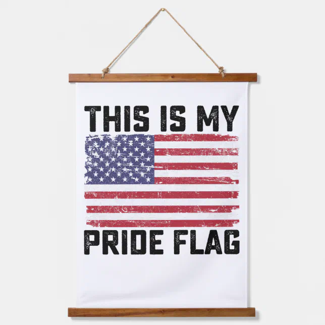 This Is My Pride Flag USA Hanging Tapestry | Zazzle