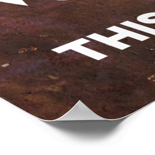 This Is Not Santa Poster | Zazzle