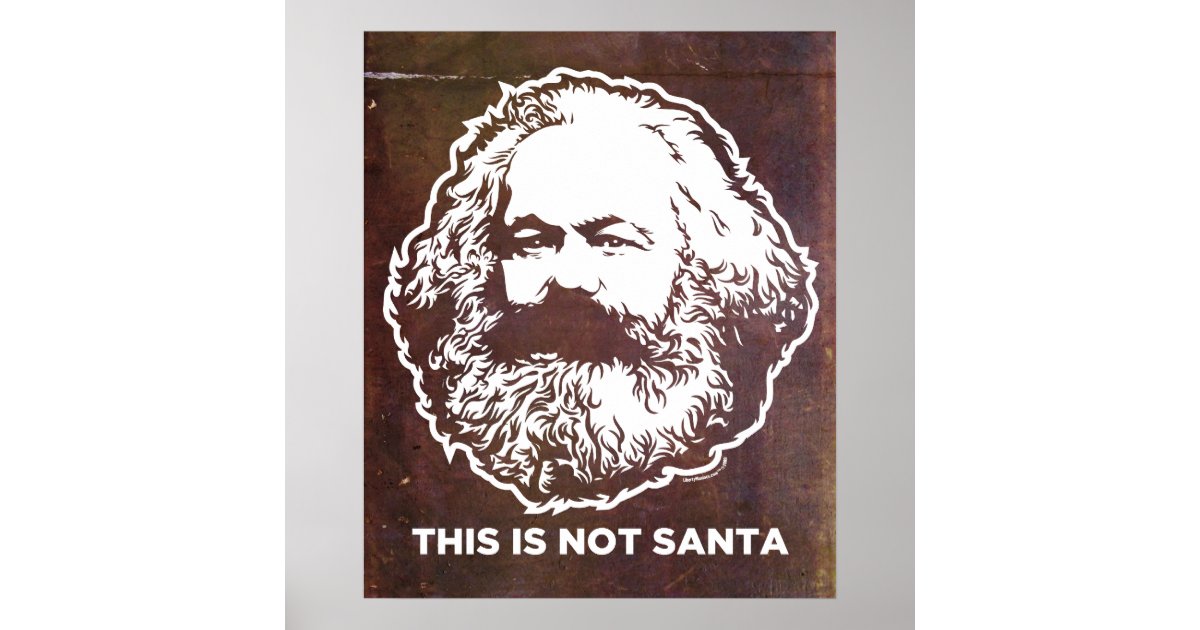 This Is Not Santa Poster | Zazzle