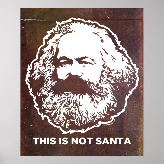 This Is Not Santa Poster | Zazzle
