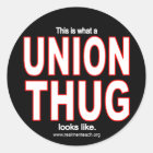 Public Sector Unions Suck Classic Round Sticker | Zazzle.com