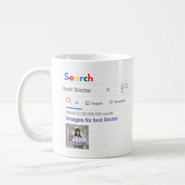 This is what Worlds BEST DOCTOR Looks Like PHOTO Coffee Mug | Zazzle