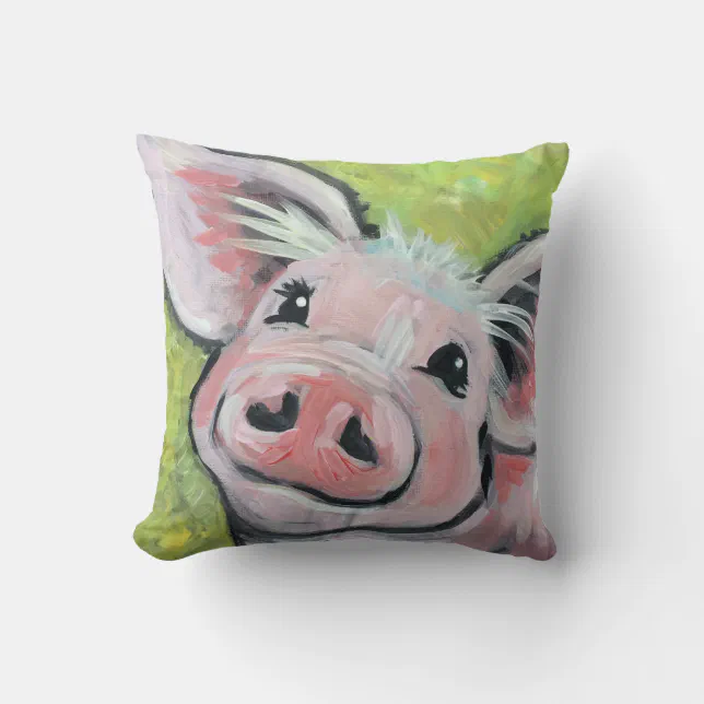 This Little Piggy Pillow | Zazzle