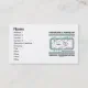 This Machine Is Powered Oxidative Phosphorylation Business Card | Zazzle
