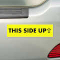 this side up bumper sticker | Zazzle