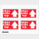 This Side Up Shipping Label | Zazzle