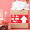 This Side Up Shipping Label | Zazzle
