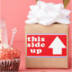 This Side Up Shipping Label | Zazzle