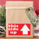 This Side Up Shipping Label | Zazzle