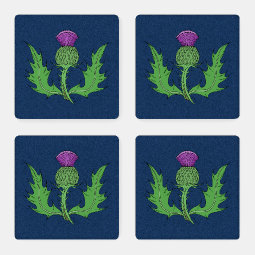 Thistle Coaster Set | Zazzle