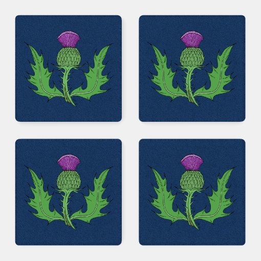 Thistle Coaster Set | Zazzle