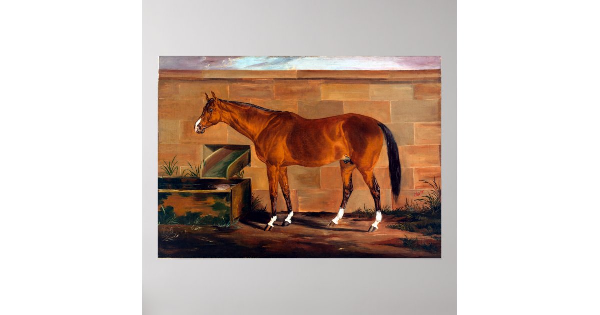 Thomas J. Scott Portrait of Lexington Poster | Zazzle