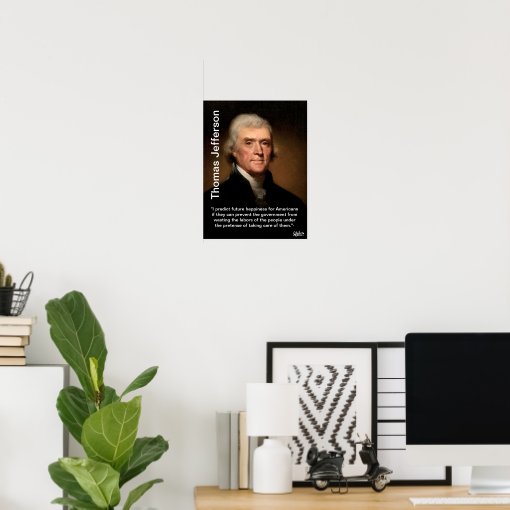 Thomas Jefferson Poster | Zazzle