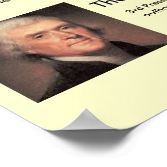 Thomas Jefferson Poster | Zazzle