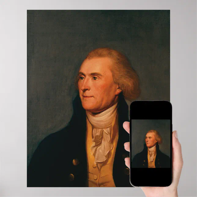 Thomas Jefferson Poster | Zazzle