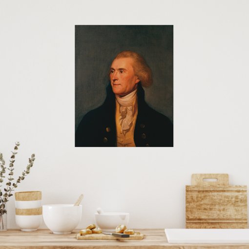 Thomas Jefferson Poster | Zazzle