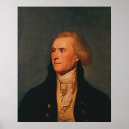 Thomas Jefferson Poster | Zazzle