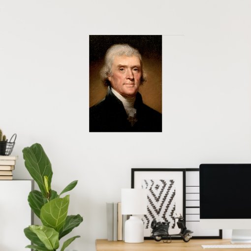 Thomas Jefferson Poster | Zazzle