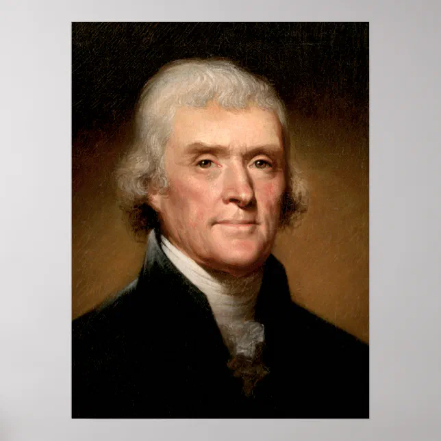 Thomas Jefferson Poster | Zazzle