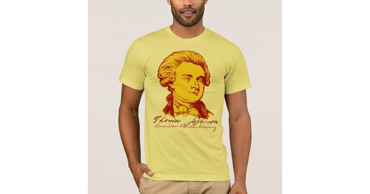 Thomas Jefferson T-Shirt | Zazzle