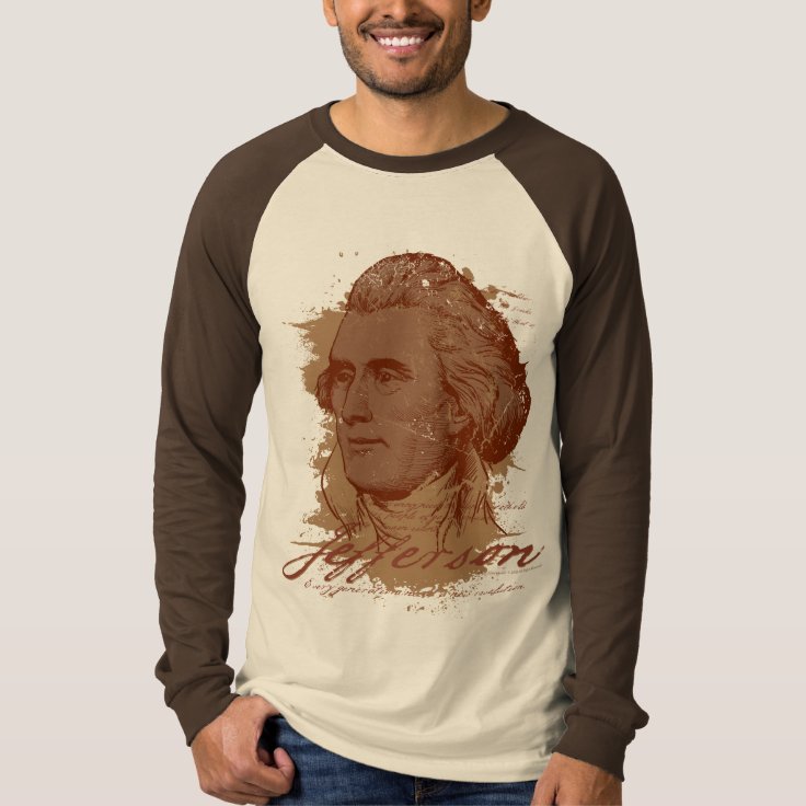 Thomas Jefferson T-Shirt | Zazzle