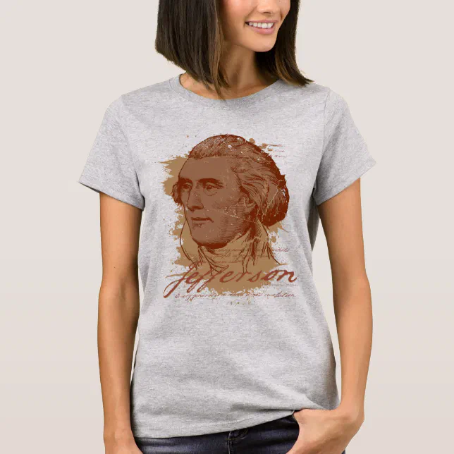 Thomas Jefferson T-Shirt | Zazzle