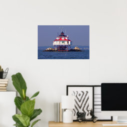 Thomas Point Lighthouse Ch... Poster | Zazzle
