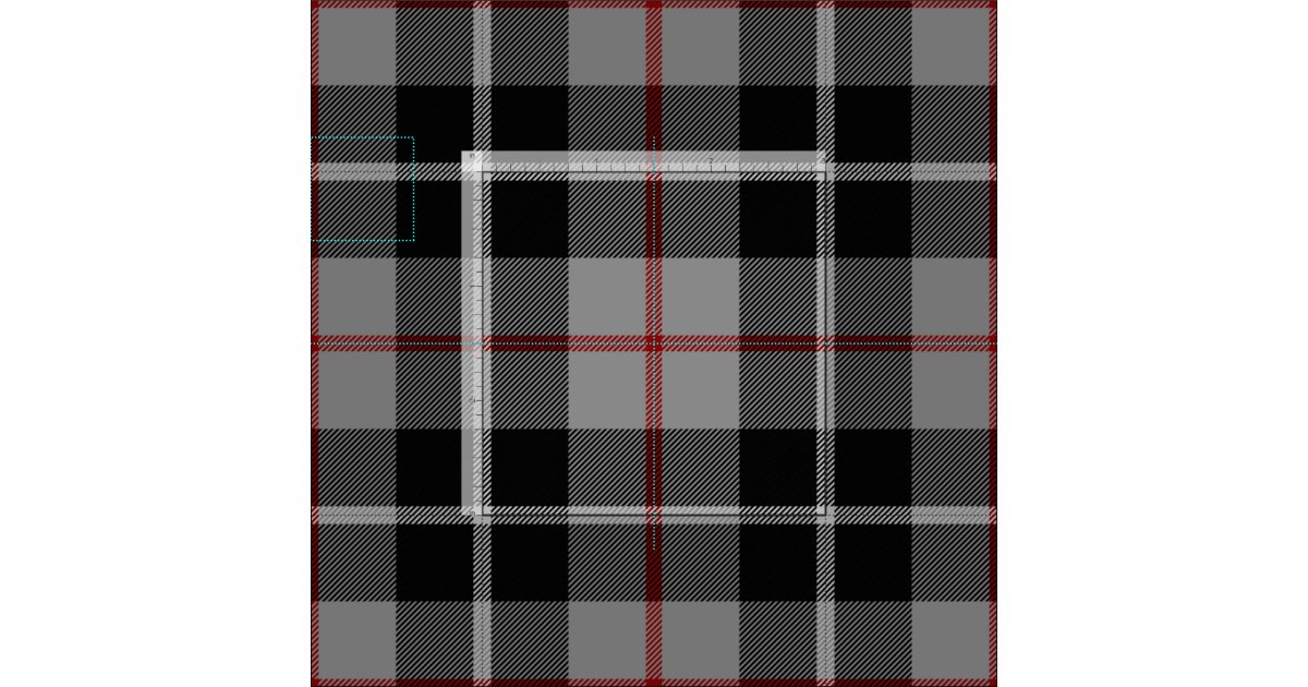 Thompson Tartan Print Fabric | Zazzle