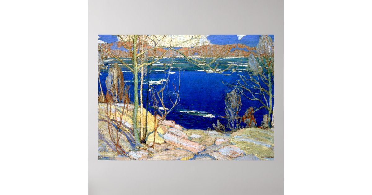 Thomson - Spring Ice Poster | Zazzle