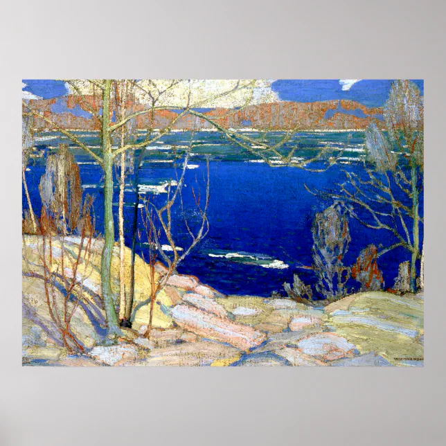 Thomson - Spring Ice Poster | Zazzle