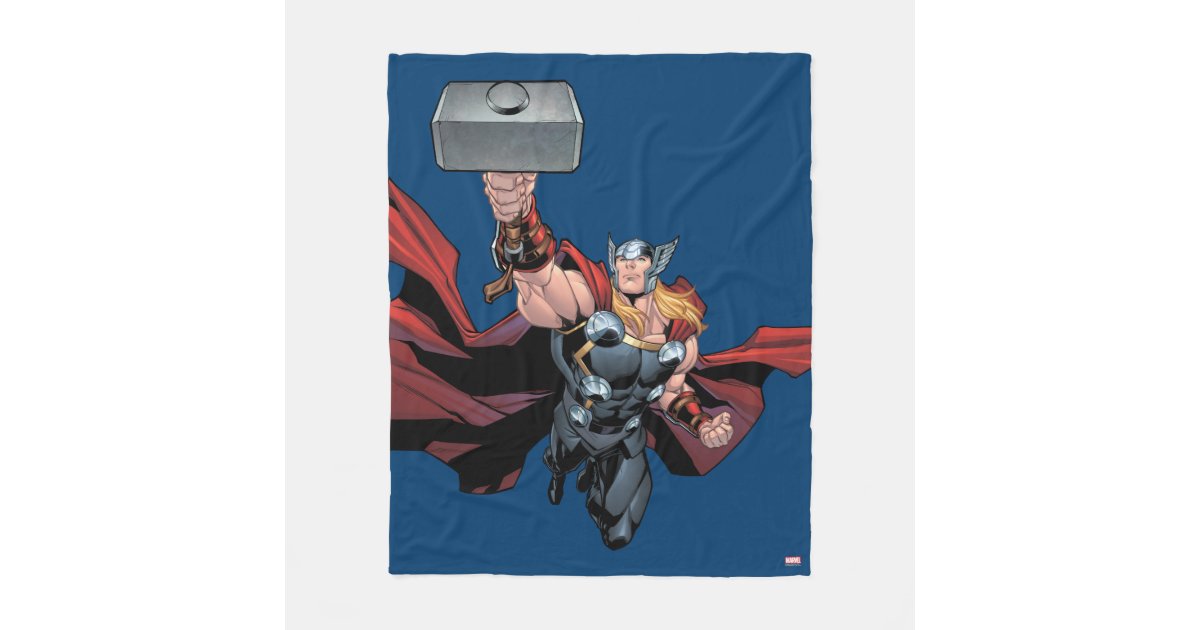 Thor Assemble Fleece Blanket | Zazzle