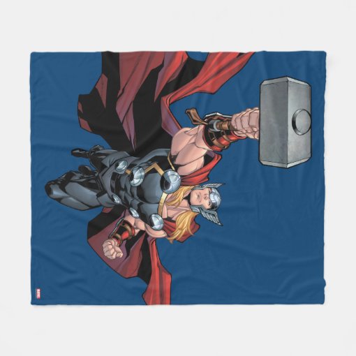 Thor Assemble Fleece Blanket | Zazzle