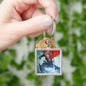 Thor Hammer Comic Panel Keychain | Zazzle